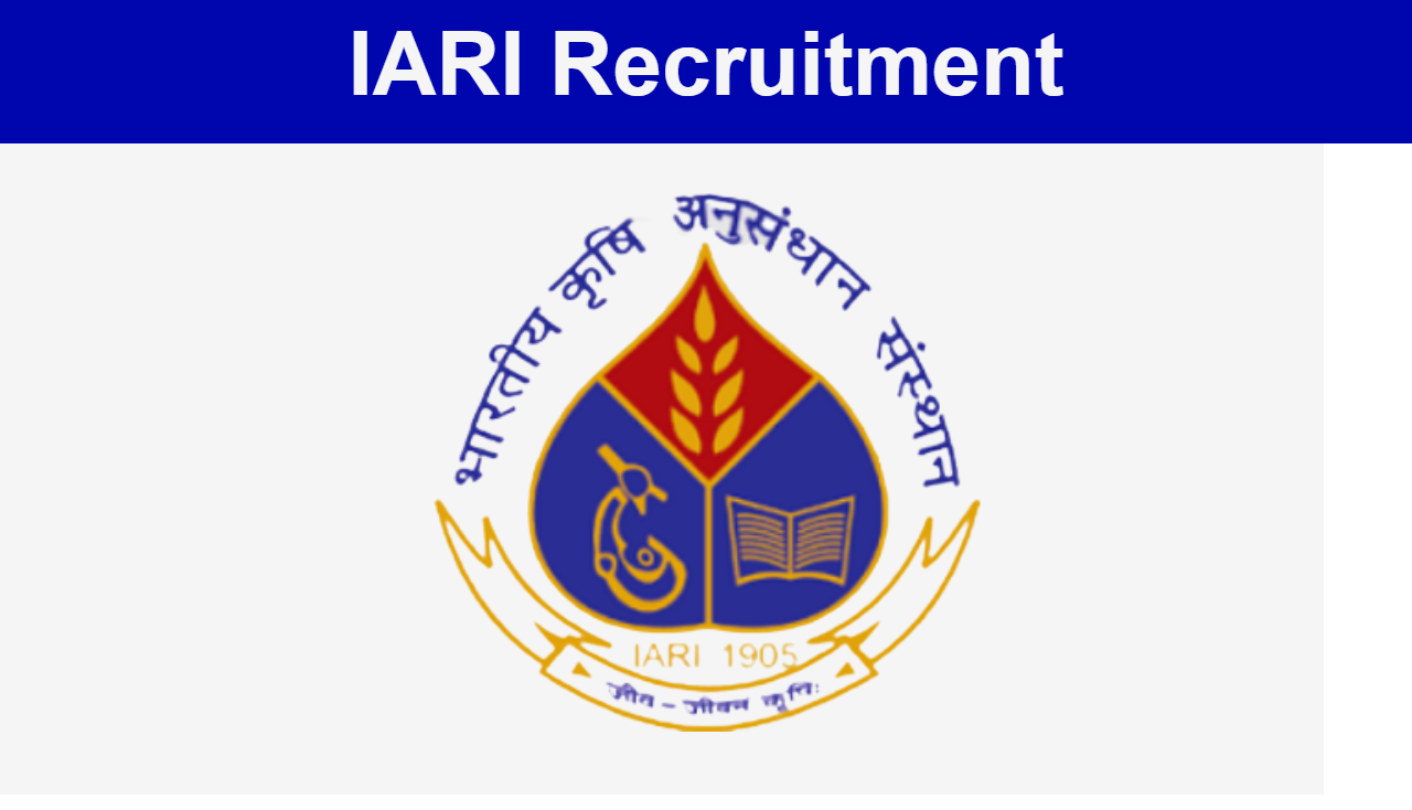 IARI 3 Young Professional Job Vacancy Apply Offline